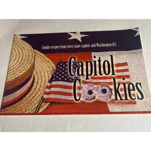 Kitchen | Vintage Capitol Cookies Cookie Recipes Every State Capitol Dc ...